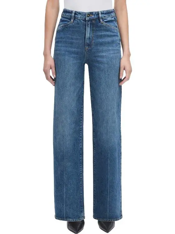 FAVORITE DAUGHTER Mischa Wide Leg Jeans - Campbell