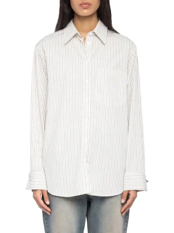 Zadig&Voltaire Morning Pop Logo Striped Shirt - Judo