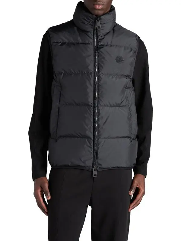 Moncler Arras Down Puffer Vest - Black