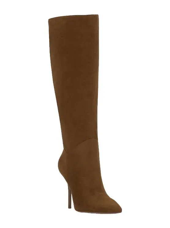 Jessica Simpson Knee High Stiletto Boots - Safari Brown