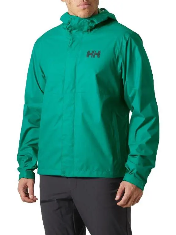 Helly Hansen Loke 2.0 Waterproof Packable Jacket - Signal Green