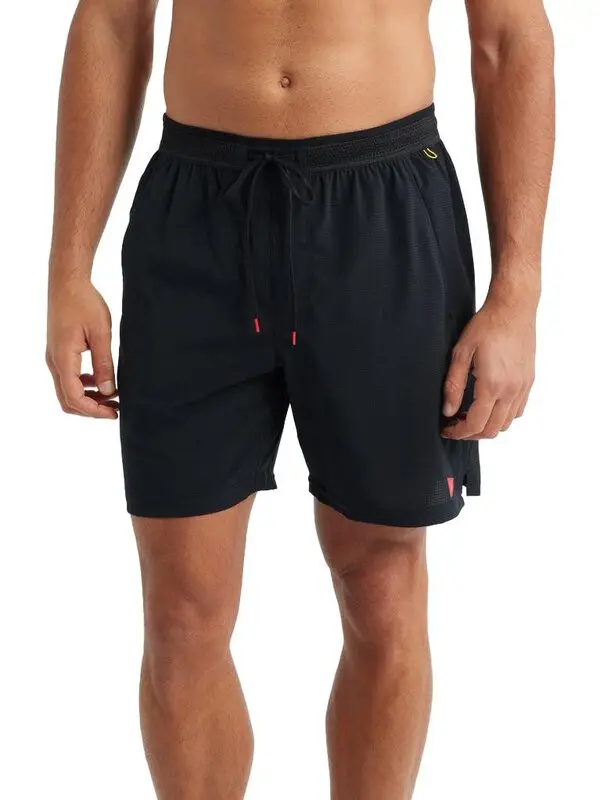 FLORENCE Airtex Shorts - Black