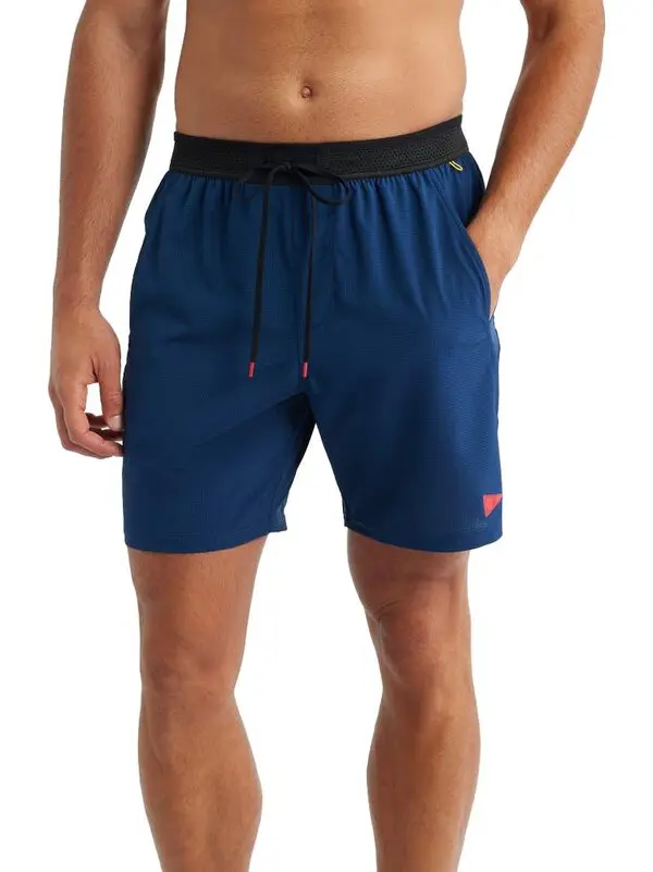 FLORENCE Airtex Shorts - Dark Navy
