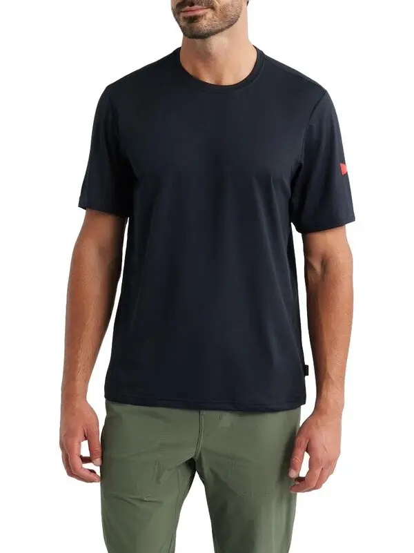 FLORENCE Airtex Performance T-shirt - Black