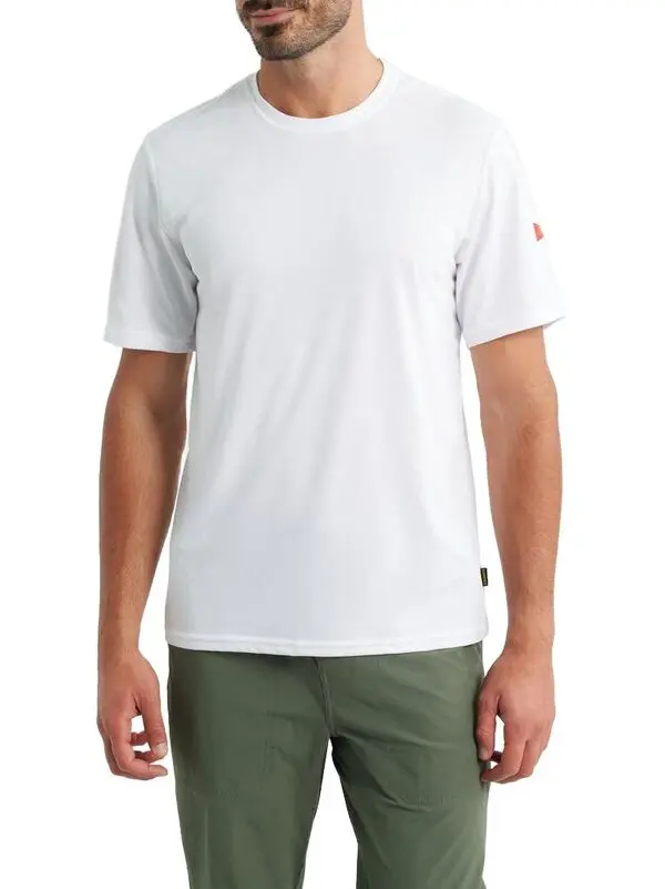 FLORENCE Airtex Performance T-shirt - White