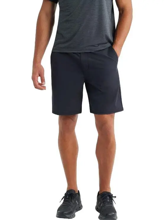 FLORENCE All-purpose Stretch Nylon Hybrid Shorts - Black
