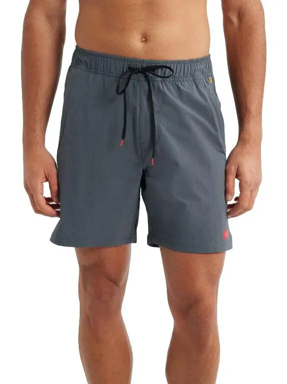 FLORENCE All-purpose Cordura Water Repellent Hybrid Shorts - Charcoal