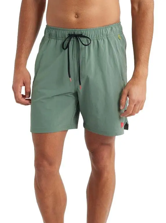 FLORENCE All-purpose Cordura Water Repellent Hybrid Shorts - Dark Sage