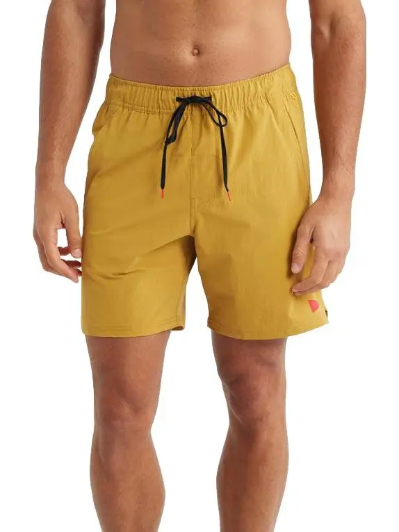 FLORENCE All-purpose Cordura Water Repellent Hybrid Shorts - Mustard