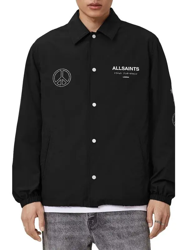 ALLSAINTS Orbital Coach Jacket - Black