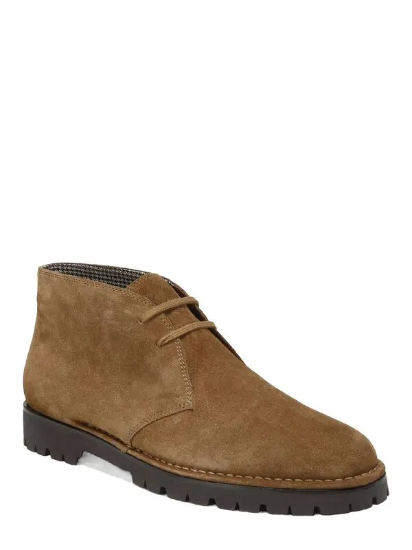 Vince Jerome Suede Lugged Chukka Boots - Birchwood