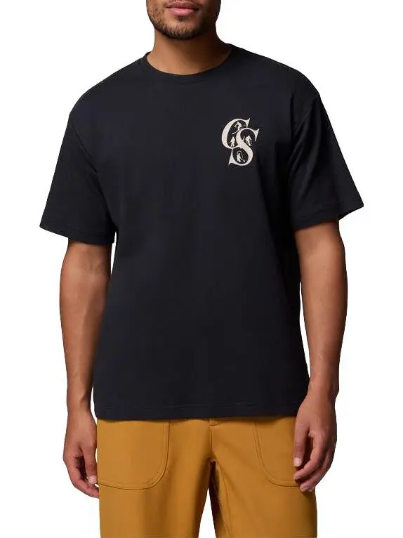 Columbia Csc Heritage Graphic T-shirt - Black Heritage Mini