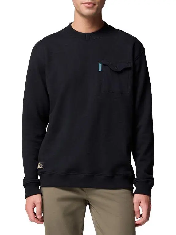 Columbia High Cascades French Terry Sweatshirt - Black 010