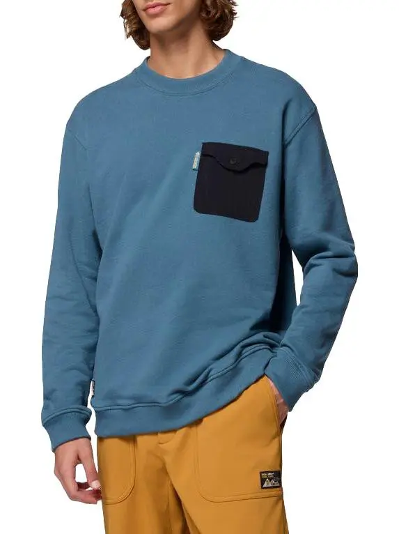 Columbia High Cascades French Terry Sweatshirt - Everblue 429