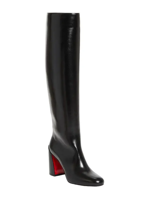 CHRISTIAN LOUBOUTIN Janitta Knee High Boots - Black