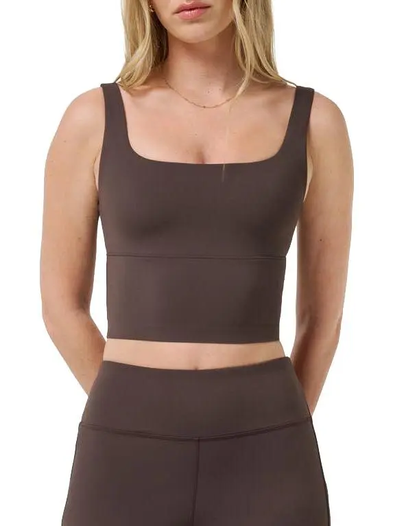 Travis Mathew Moveknit Bonded Tank - Coffee Grounds