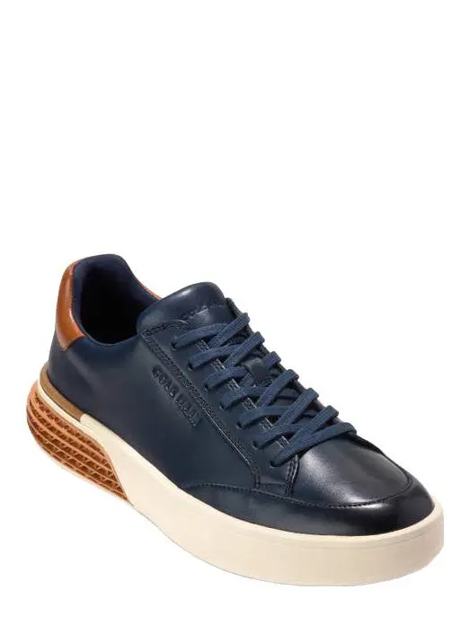 Cole Haan Grandprø Halfcourt Skyweave™ Sneaker - Navy Blazer British Tan