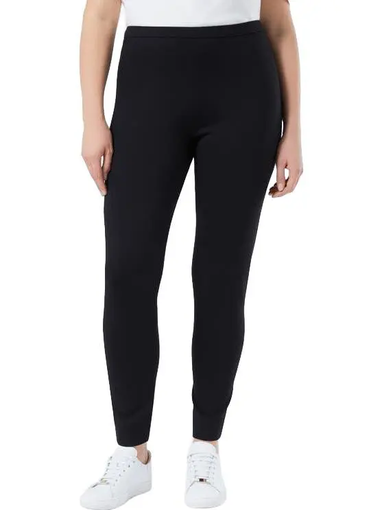 Marina Rinaldi Gradara Jersey Leggings - Black