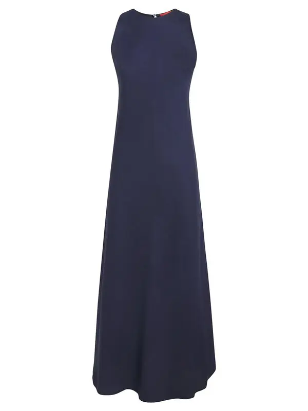 Max & Co. Twill Midi Dress - Blue