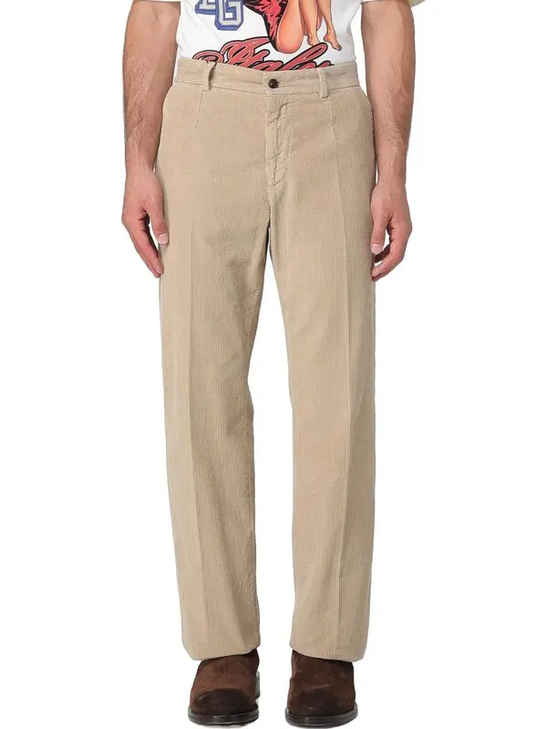 Dolce & Gabbana Straight Leg Trousers - Beige