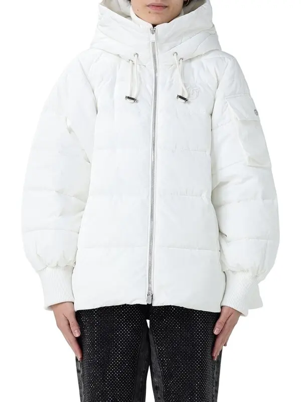Pinko Quilted Puffer Jacket - White