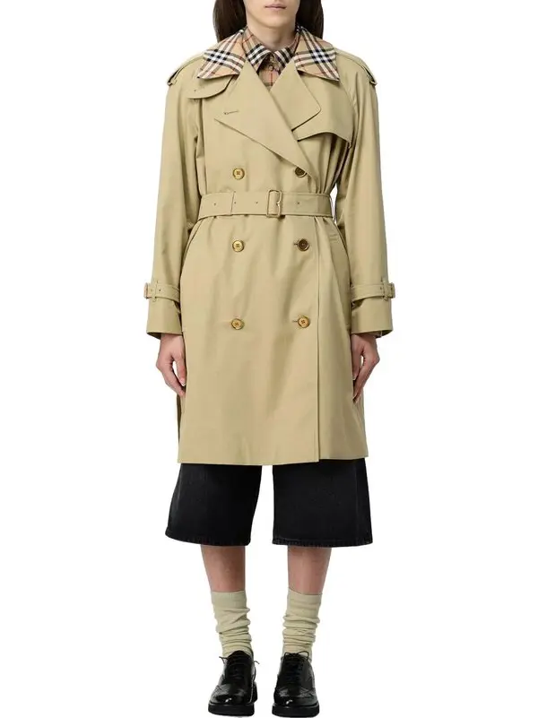 Burberry Belted Jacket - Beige