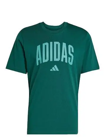 Adidas Collegiate Lineage Graphic T-shirt - Collegiate Green
