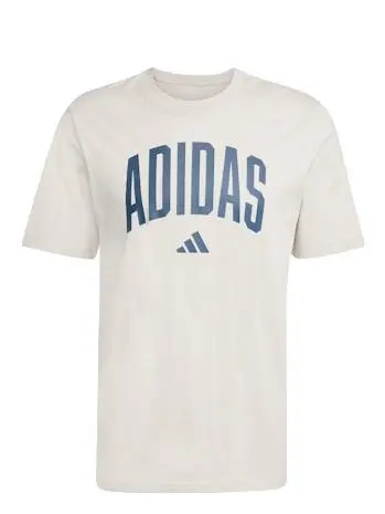 Adidas Collegiate Lineage Graphic T-shirt - Beige