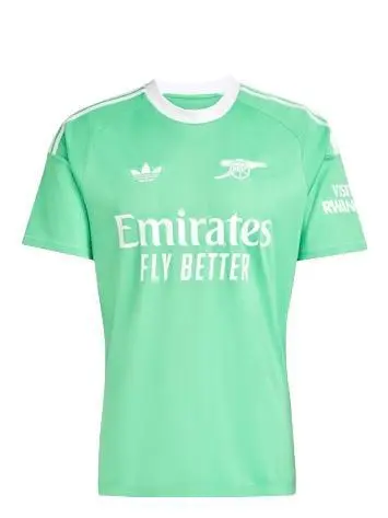 Adidas Arsenal 25/26 Third Goalkeeper Jersey - Semi Screaming Green White