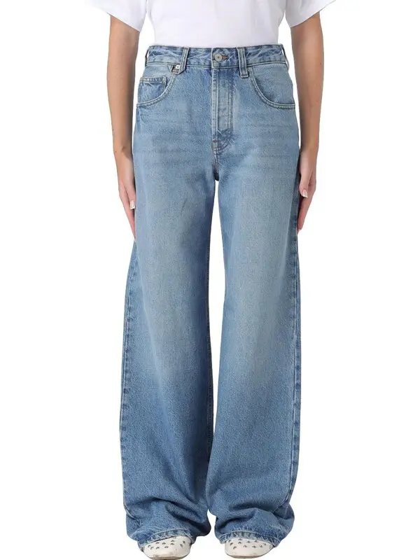 Jacquemus Wide-leg Jeans - Gnawed Blue