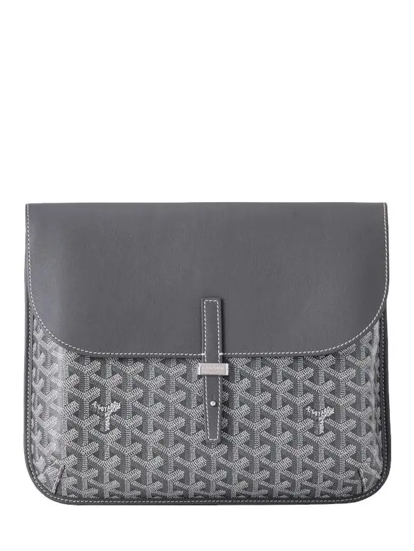 Goyard Coursier Messenger Bag - Grey