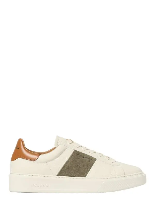 Woolrich Lace-up Sneakers - White