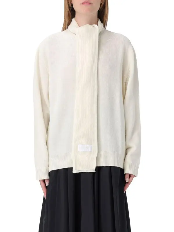 MAISON MARGIELA Long Sleeve Sweater - White