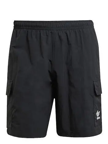 Adidas Trefoil Essentials Woven Cargo Shorts - Black