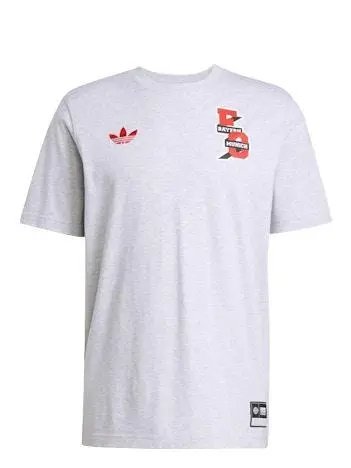 Adidas Fc Bayern Vrct Tee Shirt - Light Grey Heather