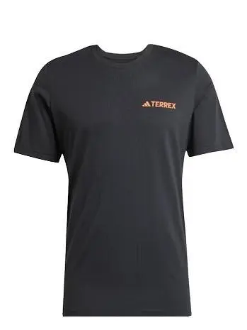 Adidas Terrex Graphic T-shirt - Black Semi Impact Orange