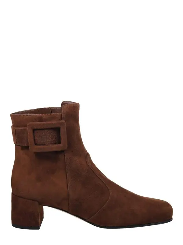 ROGER VIVIER Ankle Boots - Walnut