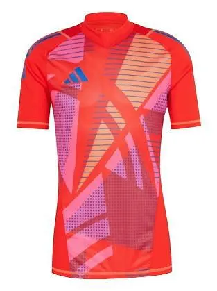 Adidas Tiro 24 Pro Short Sleeve Goalkeeper Jersey - Red