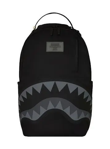 SPRAYGROUND Shark Central Nylon Backpack - Black