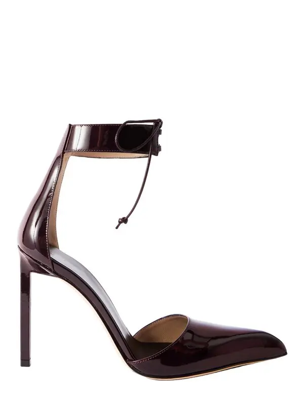 TOM FORD Patent-leather Pumps - Burgundy