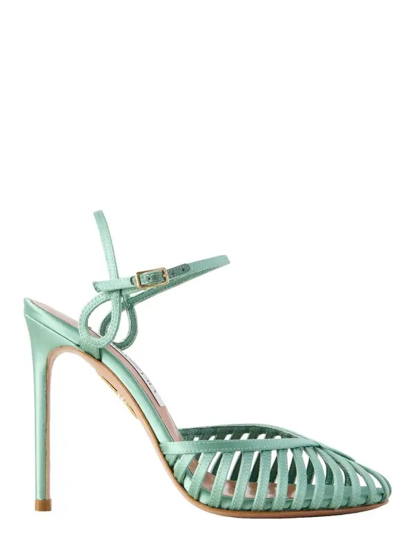 AQUAZZURA Sweet Surrender 105 Cutout Pumps - Blue