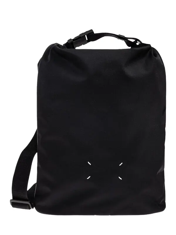 MAISON MARGIELA High Tech Roll Up Backpack - Black