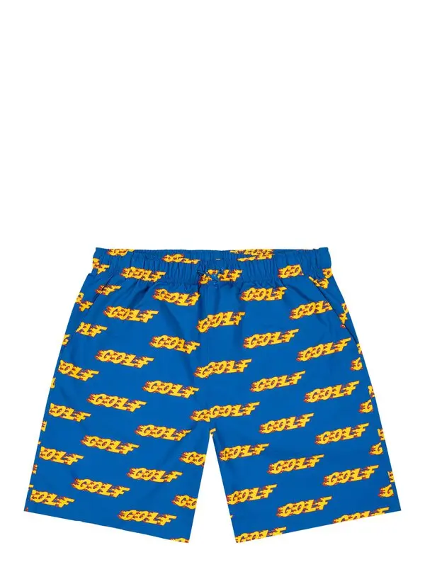 GOLF WANG Inferno Logo Water Shorts - Blue