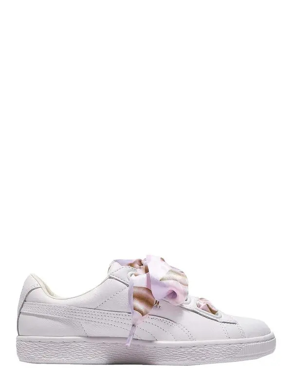PUMA Basket Heart 'geo Camo' Sneakers - White