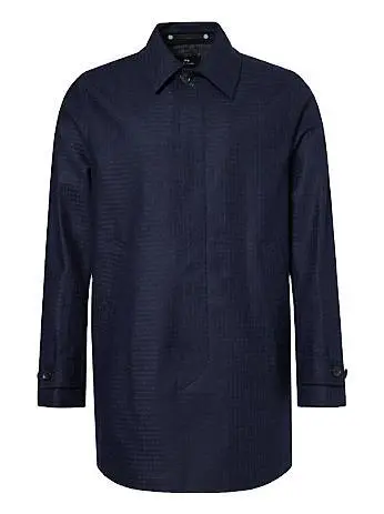 Paul Smith Pointed Collar Long-sleeve Overcoat - Blue