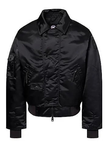 Canada Goose Seguin Aviator Spread-collar Bomber Jacket - Black - Noir