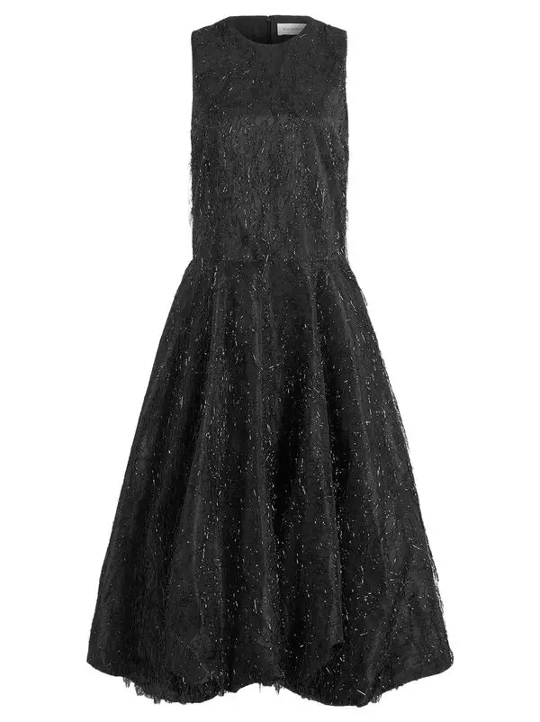 16Arlington Tansi Midi Dress - Black