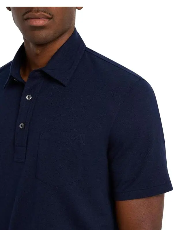 Ralph Lauren Purple Label Apos;s Cotton-cashmere Piqué Polo Shirt - Classic Ch