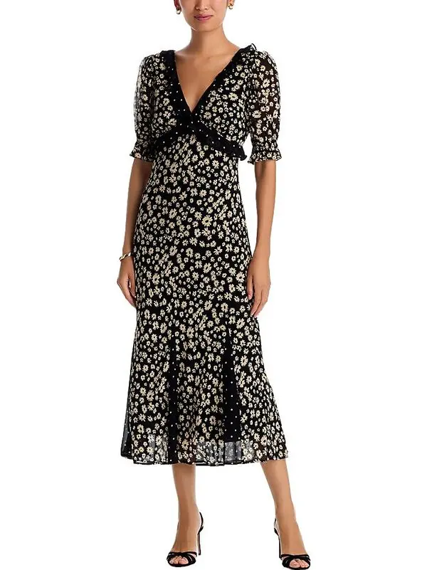 Rails Annmarie Printed Midi Dress - Daisy Dot
