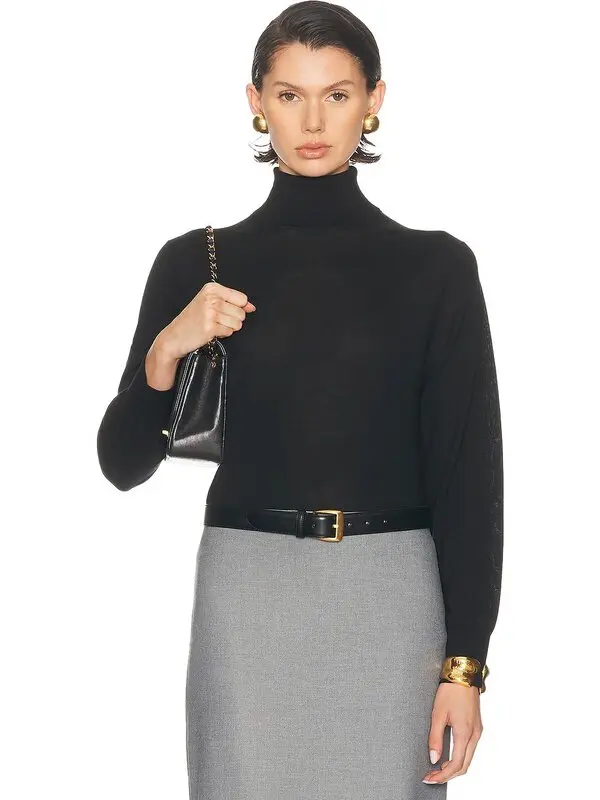 NILI LOTAN Gambetta Sweater - Black